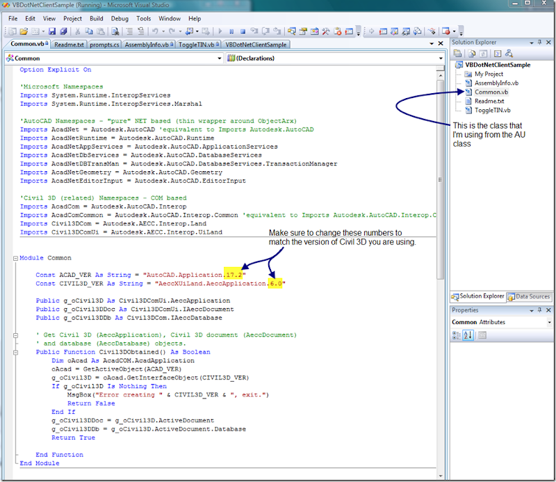 Civil 3D Reminders: vb.Net Toggle TIN Triangle Visibility